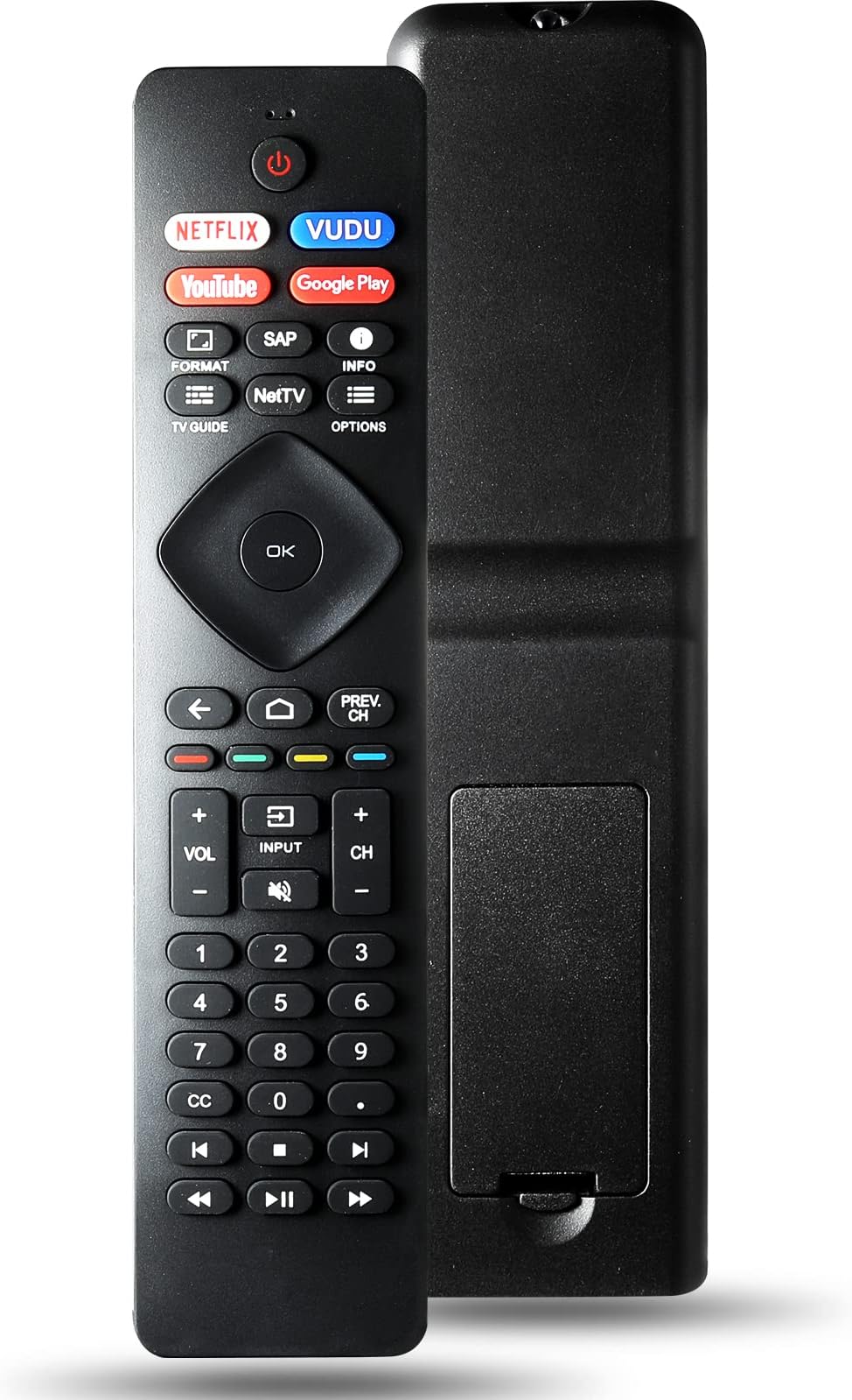Amazon.com: Replacement for Philips Smart TV Remote Control,Universal ...