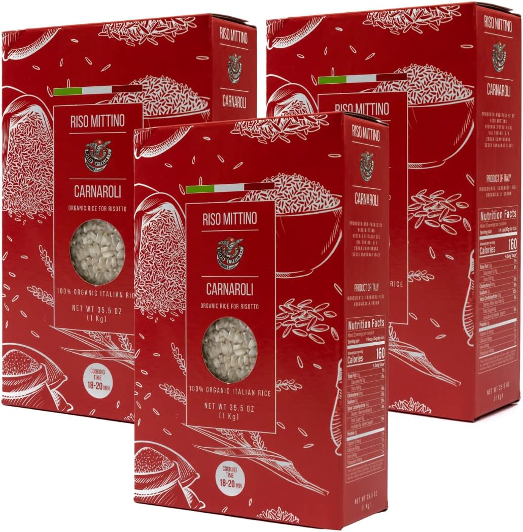 Amazon.com : Acquerello Italian Carnaroli Aged Risotto Rice, 17.6 Ounce ...