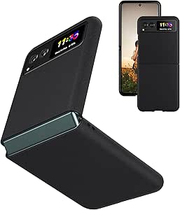 Amazon.com: Eastcoo Slim Fit Moto Razr 2023 Case, [Hard PC Back] [Frosted Feel] [Wireless ...