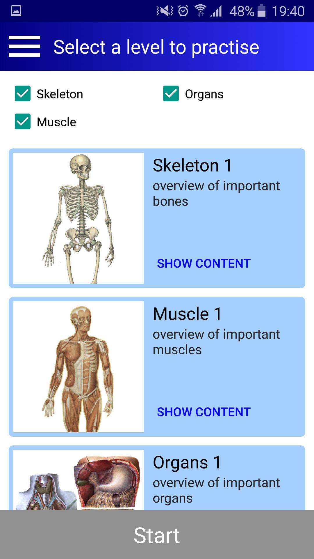 Anatomy Quiz - App on Amazon Appstore