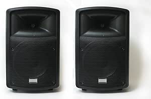Red5 Audio RV210A Powered 10" 200w PA Speakers (Pair) : Amazon.co.uk ...