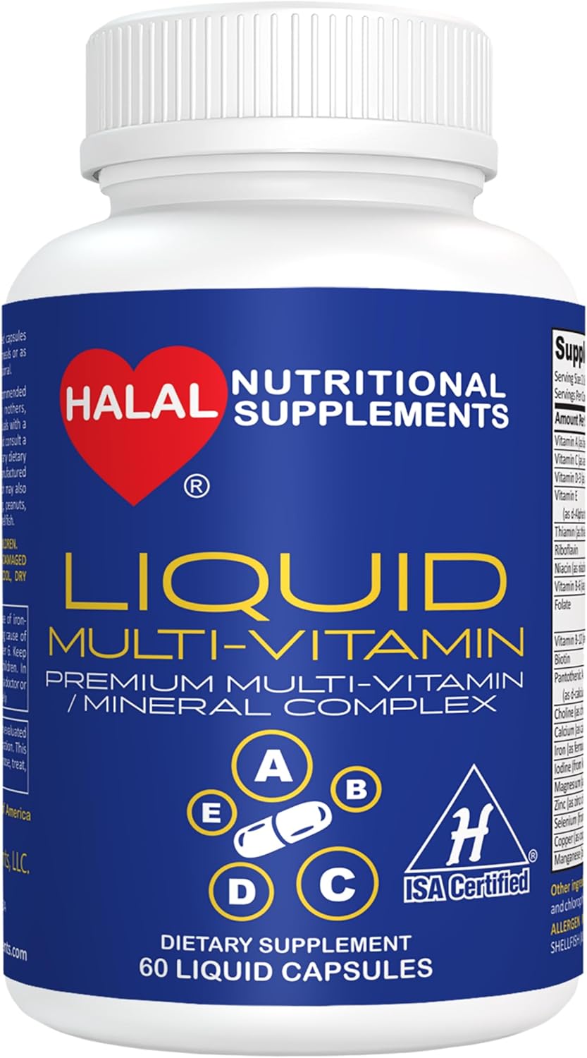 Amazon.com: Halal Nutritional Supplements Multi-Vitamin : Health ...