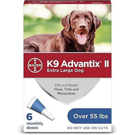 Amazon.com : K9 Advantix II Flea and Tick Prevention for Extra-Large ...