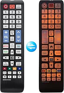 Amazon.com: BN59-01315A Universal Backlit Remote Control for Samsung TV ...
