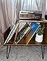 Amazon.com: Tohomeor Vinyl Record Player Stand Turntable Stand LPs ...