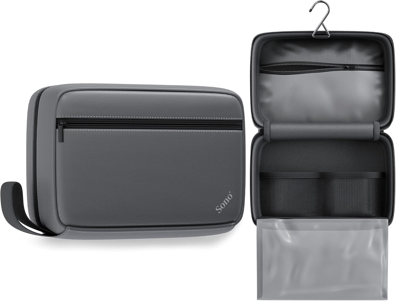 Amazon.com: Sono Hanging Toiletry Bag for Men and Women. Travel bag ...