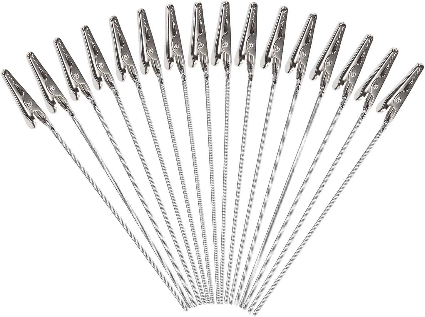 ONLYKXY 30pcs Alligator Clip Stick with 4.5inch Length Metal Wire ...