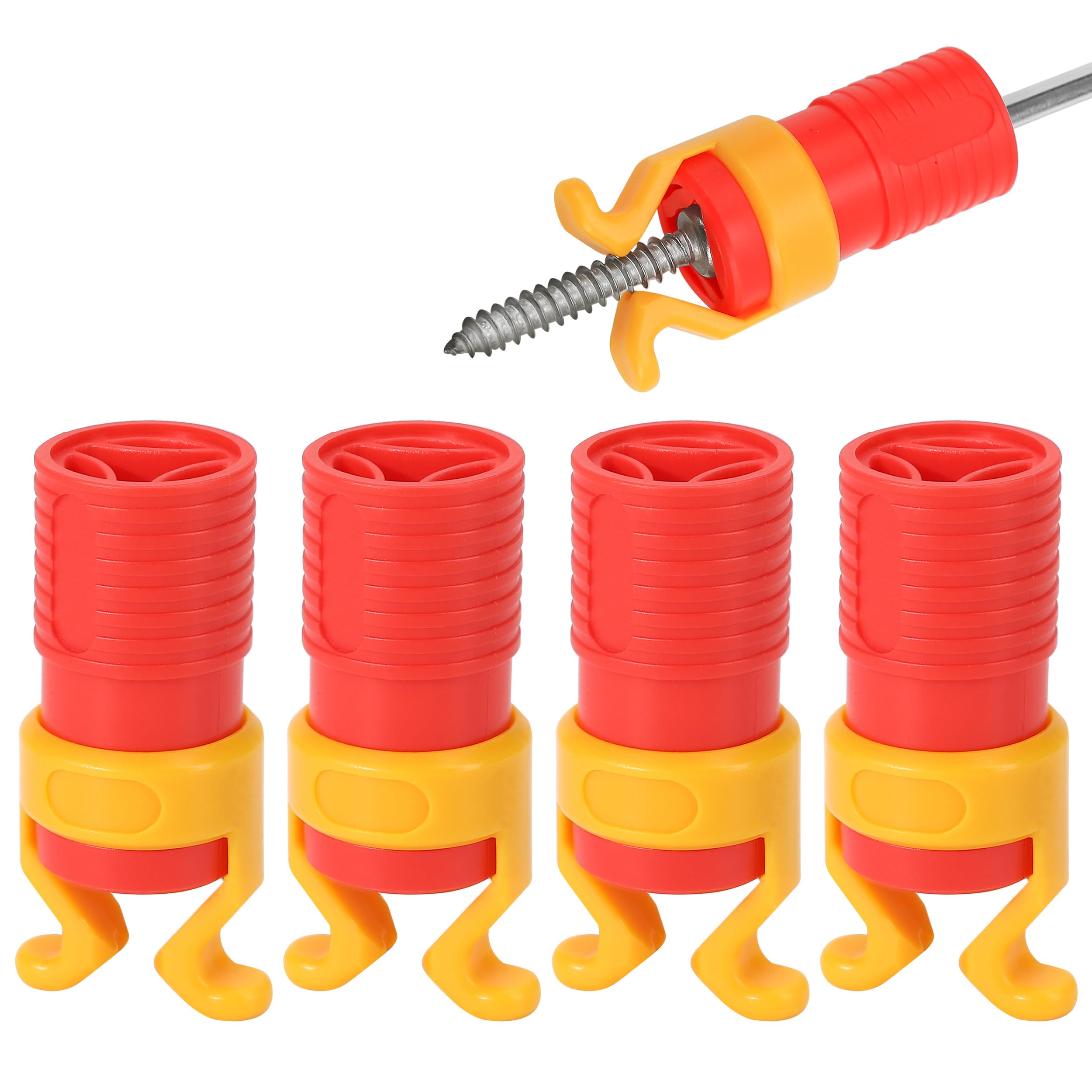 4 Pcs ABS Screw Gripper Holder Clamp Fixing Set for Drill, Fits ...
