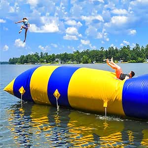 Amazon.com: Water Inflatable Bounce Bag, Inflatable Ejection Bag, Water ...