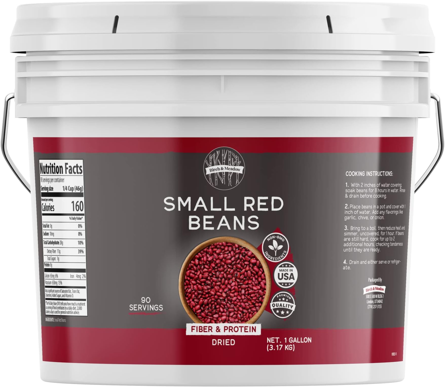Amazon.com: BEANS, SALVADORIAN SMALL RED BEANS/Frijol Rojo De Seda ...