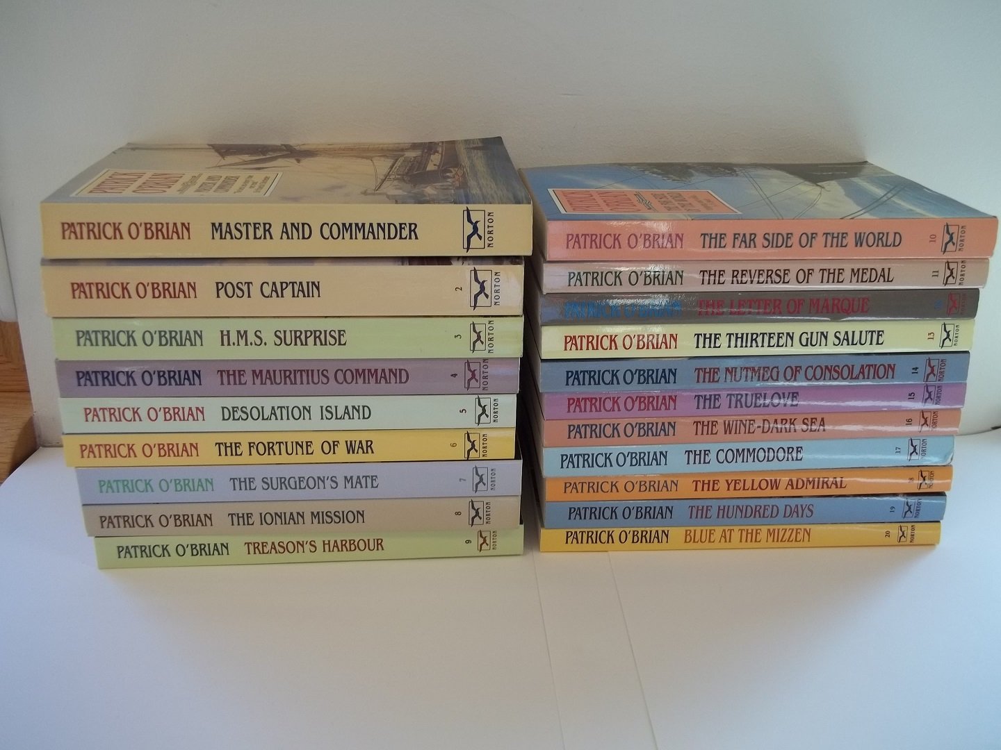 20 Book Set: The Aubrey Maturin Series - Master and Commander, Post ...