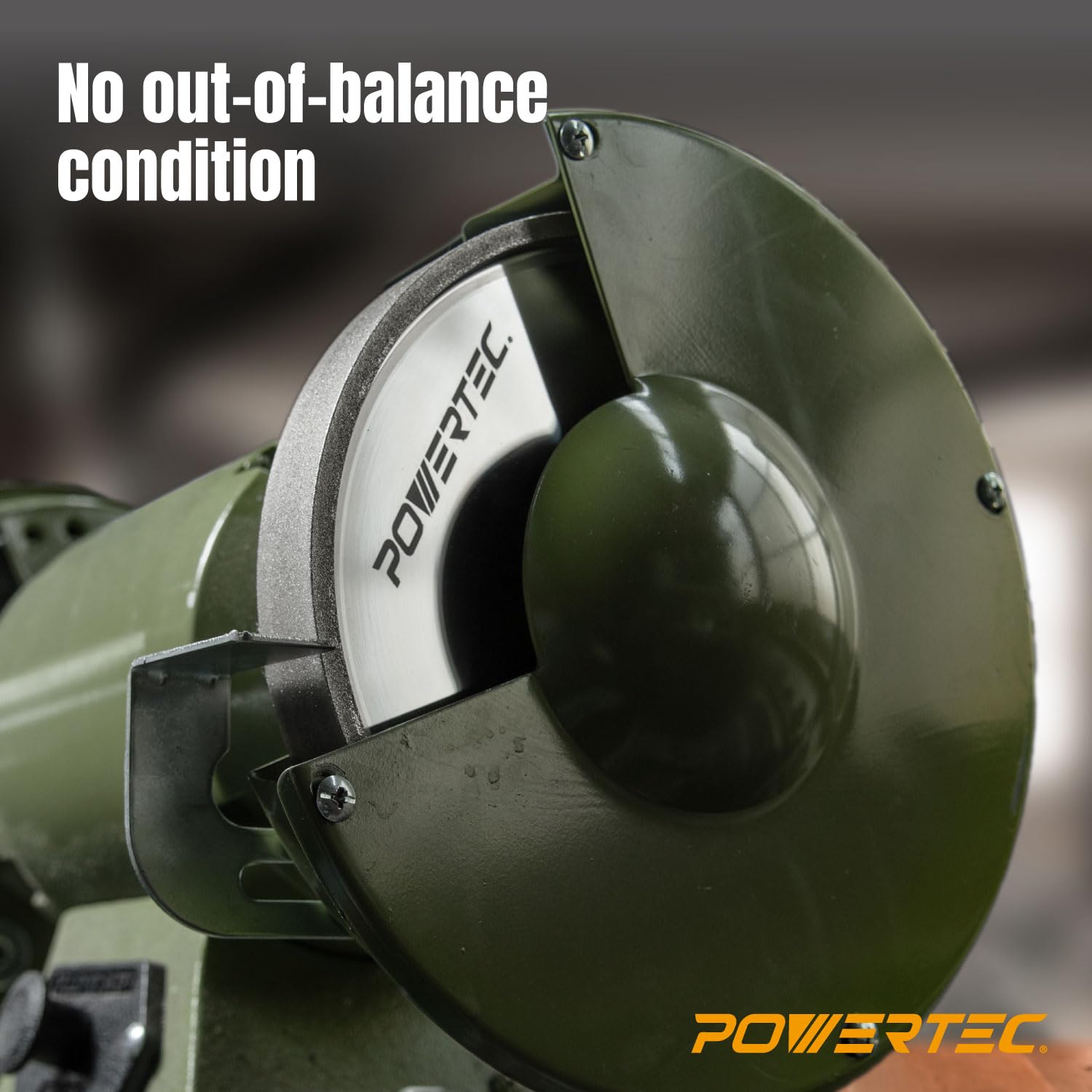 Snapklik.com : POWERTEC CBN Grinding Wheel 8 Inch 320 Grit, Bench ...