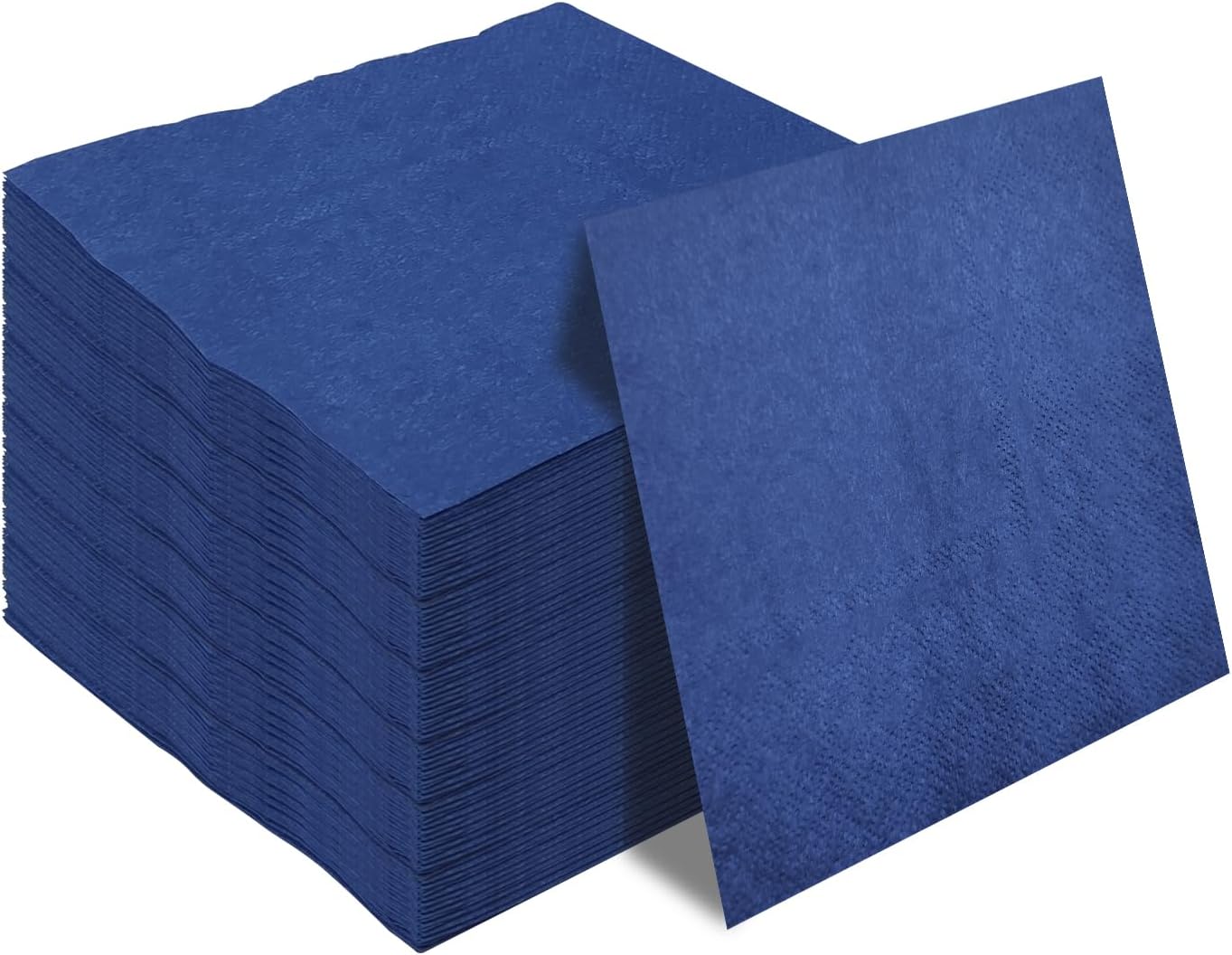 Amazon.com: True Navy Blue Solid Luncheon Napkins - (Pack of 20 ...