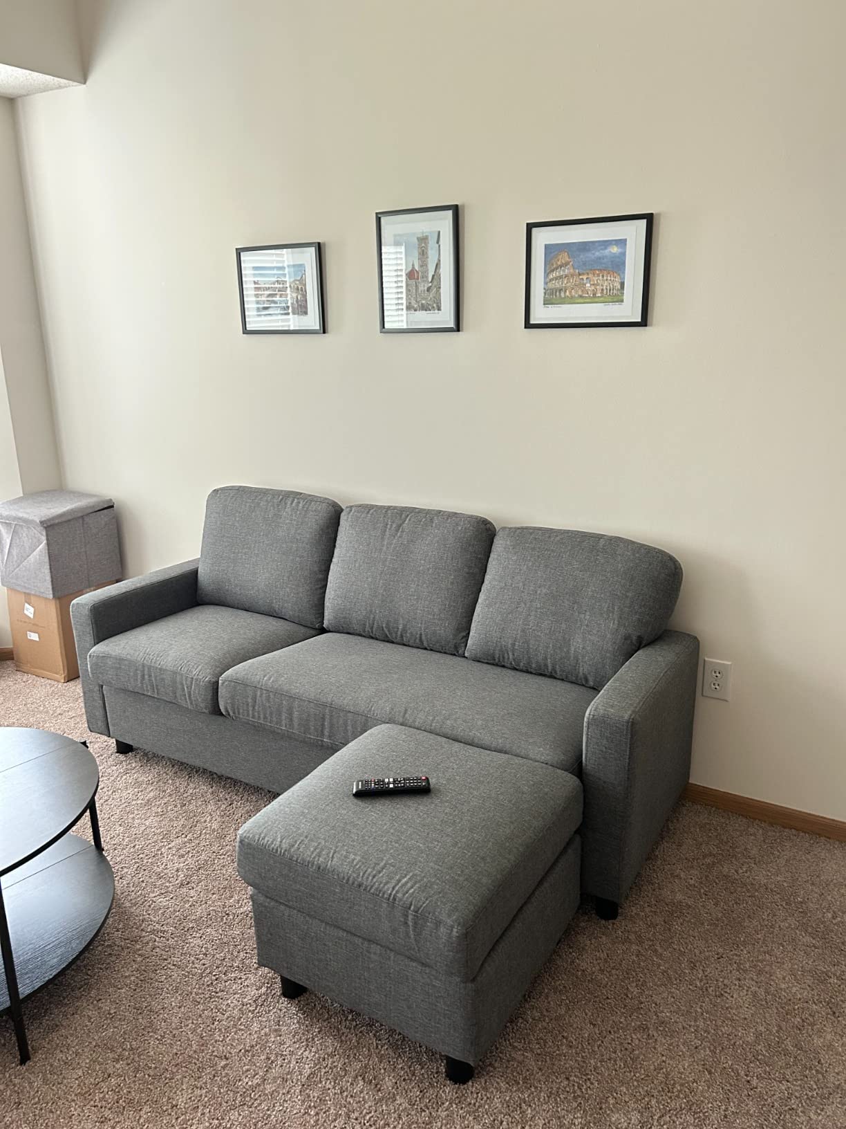 $10/mo - Finance Best Choice Products Upholstered Sectional Sofa for ...