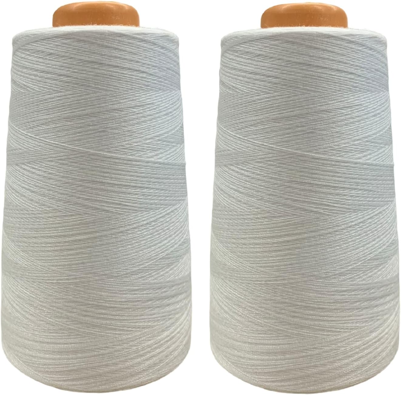Amazon.com: 2 Spools Polyester Sewing Thread, 4000 Yards Each Spool, 40 ...