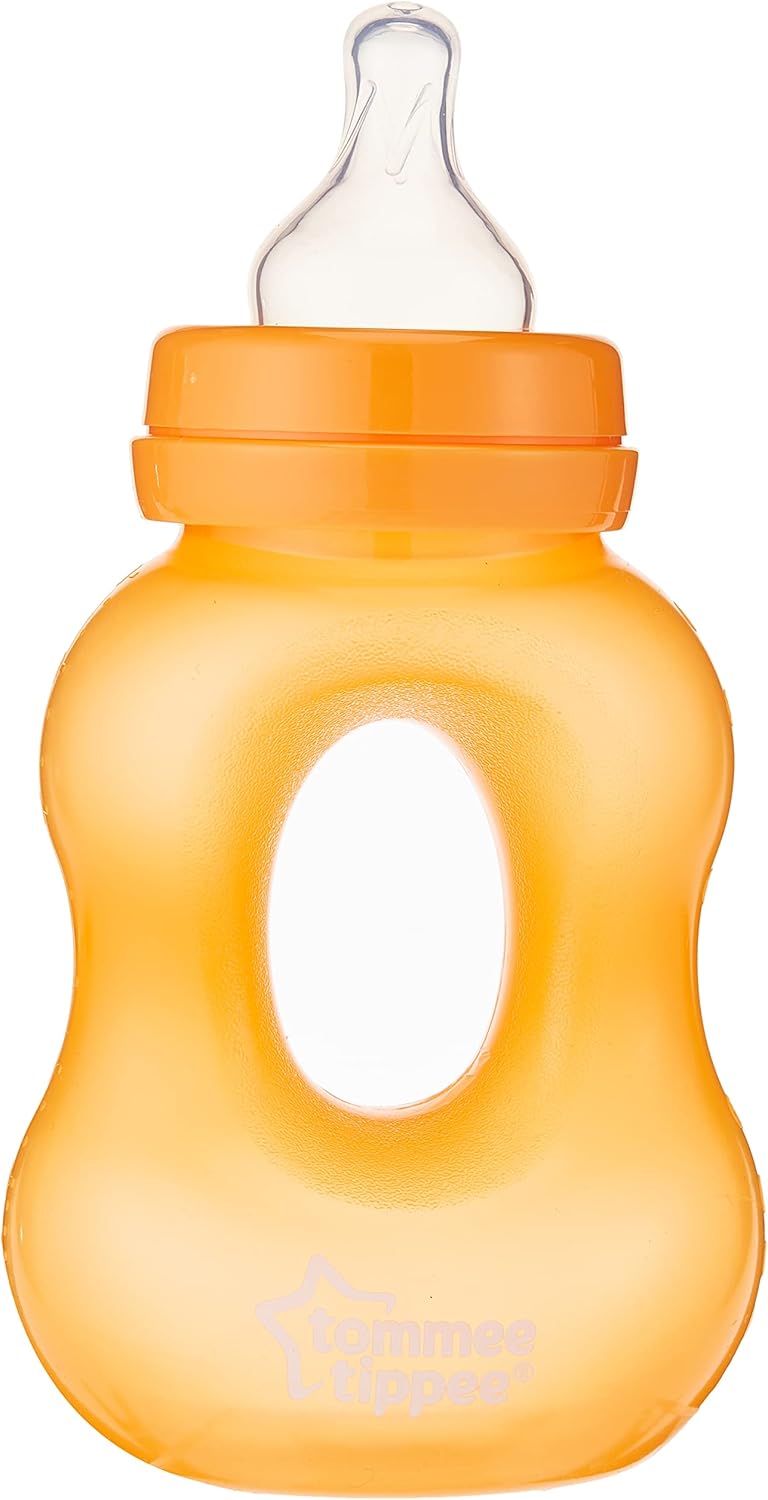 Tommee Tippee Essentials Easy Grip Bottle Pink : Buy Online at Best ...