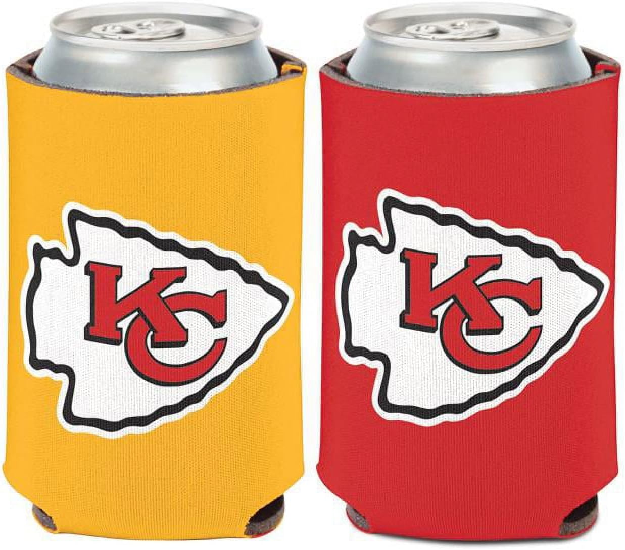 WinCraft Kansas City Chiefs Logo Can Cooler 12 oz, Can Coolers - Amazon ...
