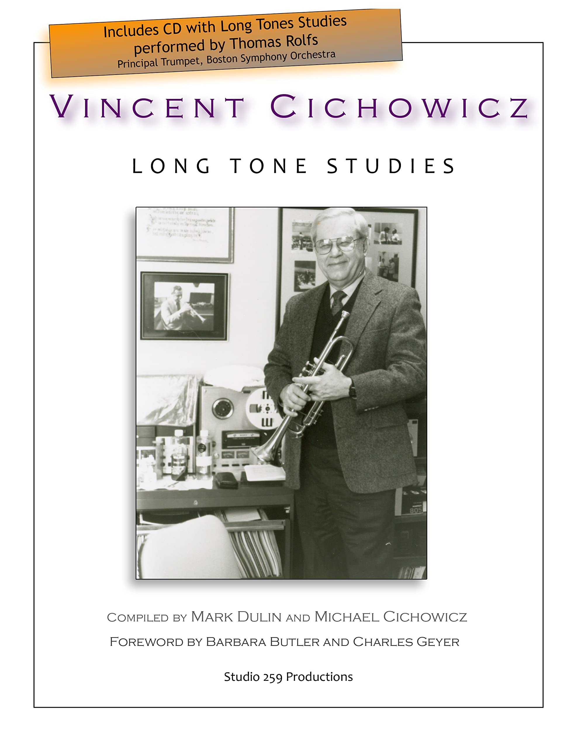 Vincent Cichowicz Long Tone Studies: Vincent Cichowicz: 9780988893320 ...