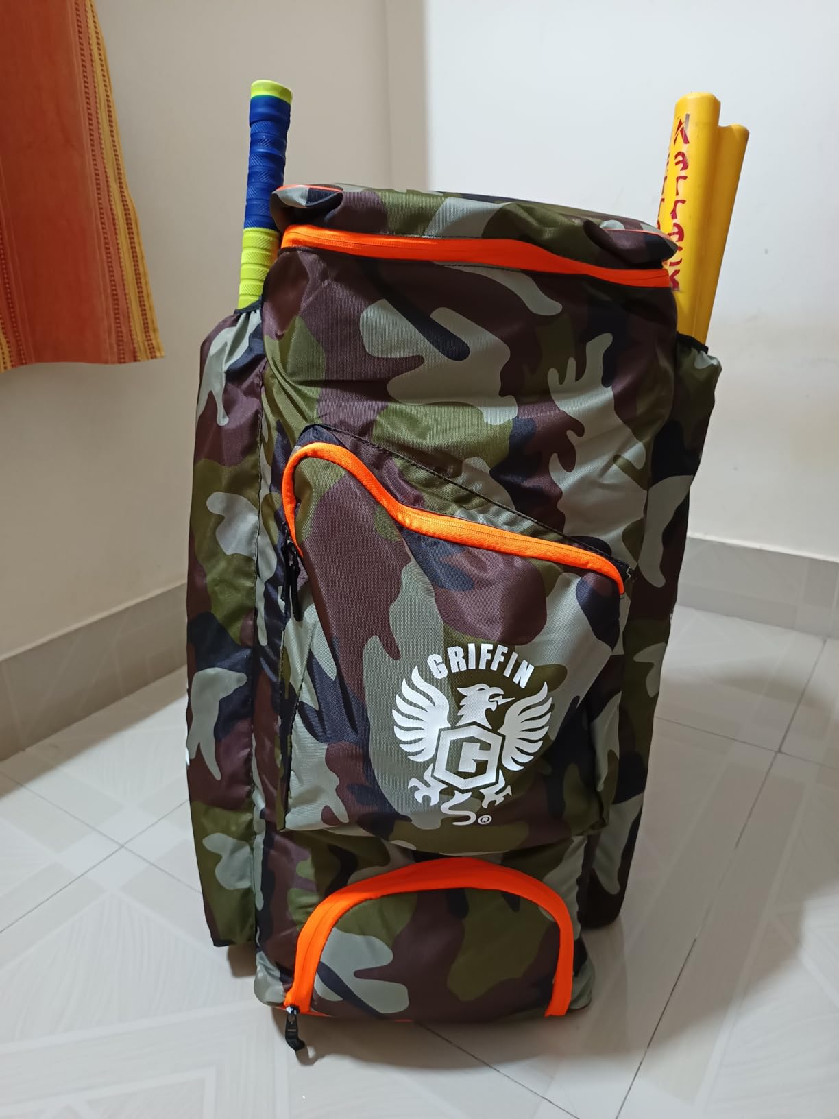 Buy GRIFFIN Army Printed Cricket Kit Bag for Cricketers Player Edition ...