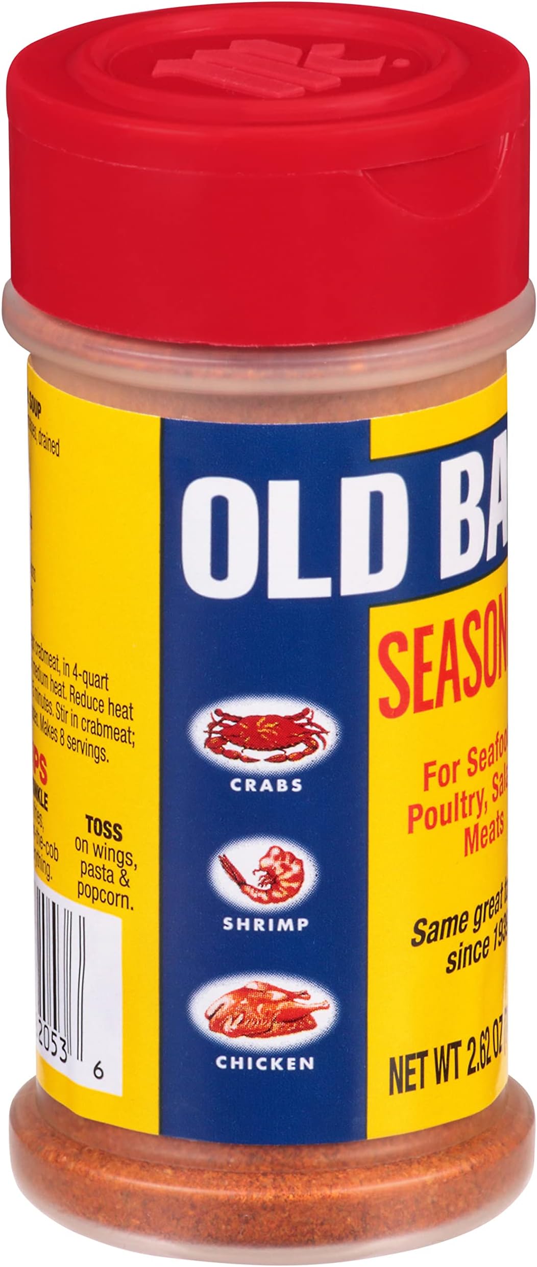 Amazon.com : OLD BAY Seasoning, 2.62 oz : Grocery & Gourmet Food