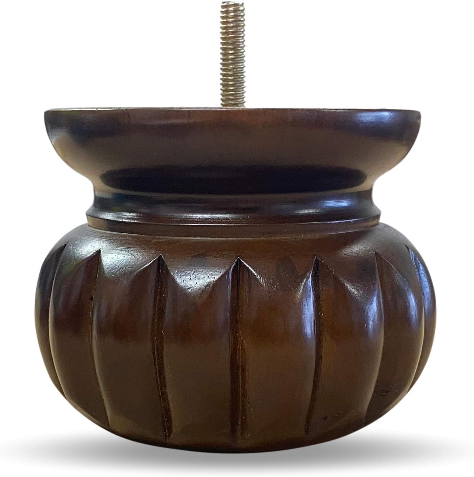 Amazon.com: Elegent Upholstery 6" Unfinished Turned Round Sofa ...