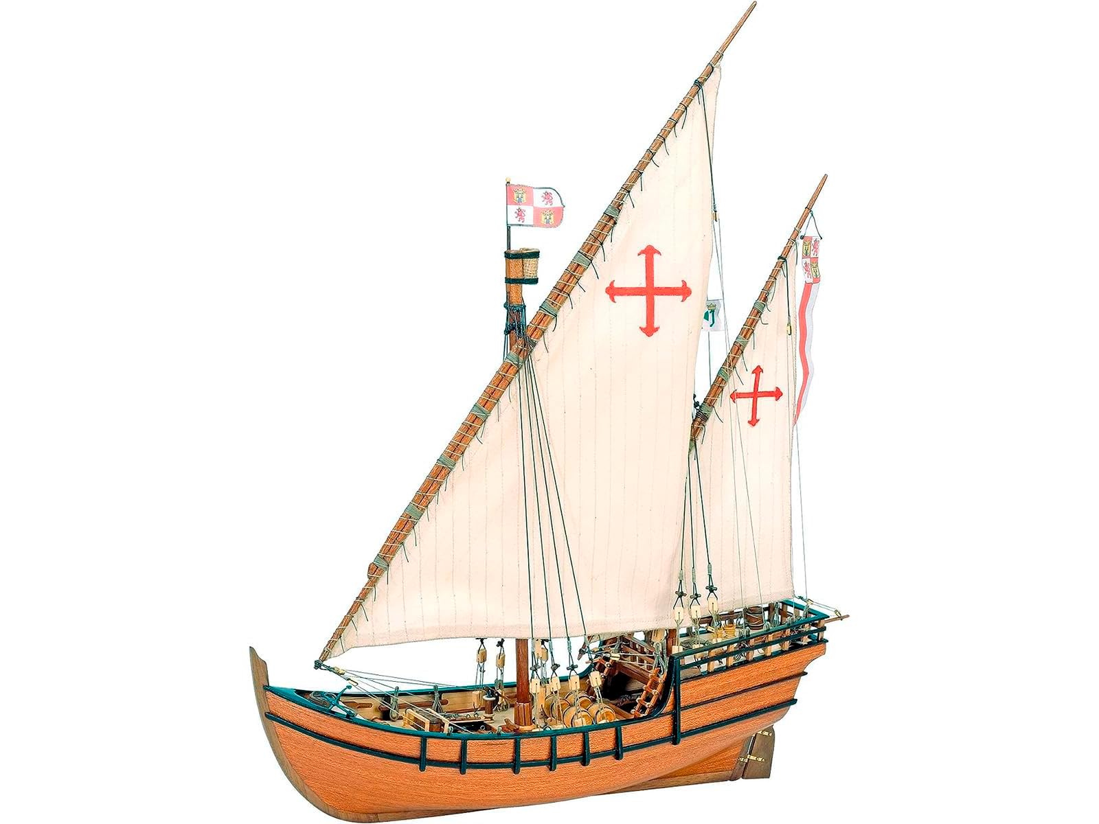 Artesania Latina – Wooden Ship Model Kit – Spaniard Caravel from The ...