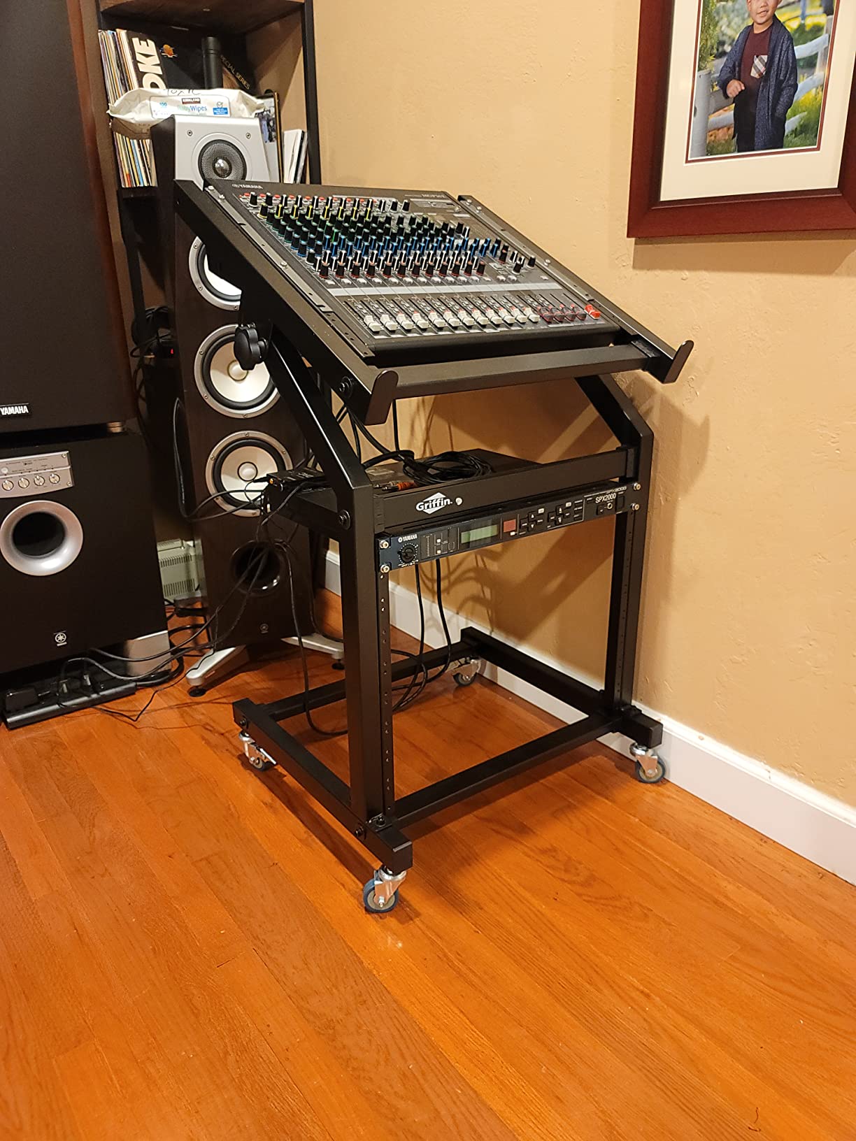 $19/mo - Finance Rack Mount Rolling Stand & Adjustable Mixer Platform ...