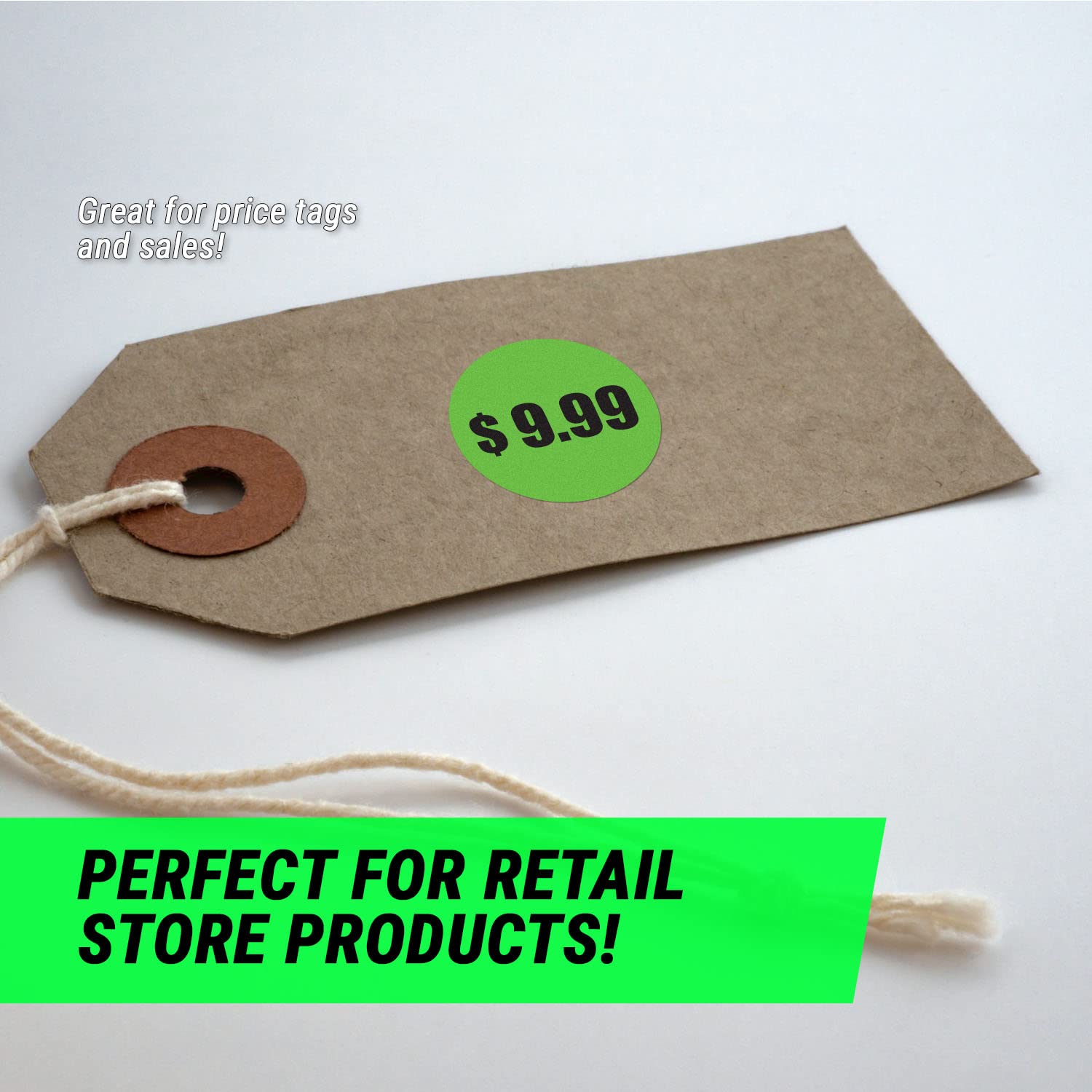 Snapklik.com : 9.99 Preprinted Price Stickers - 1.5 Inch Circle Round ...