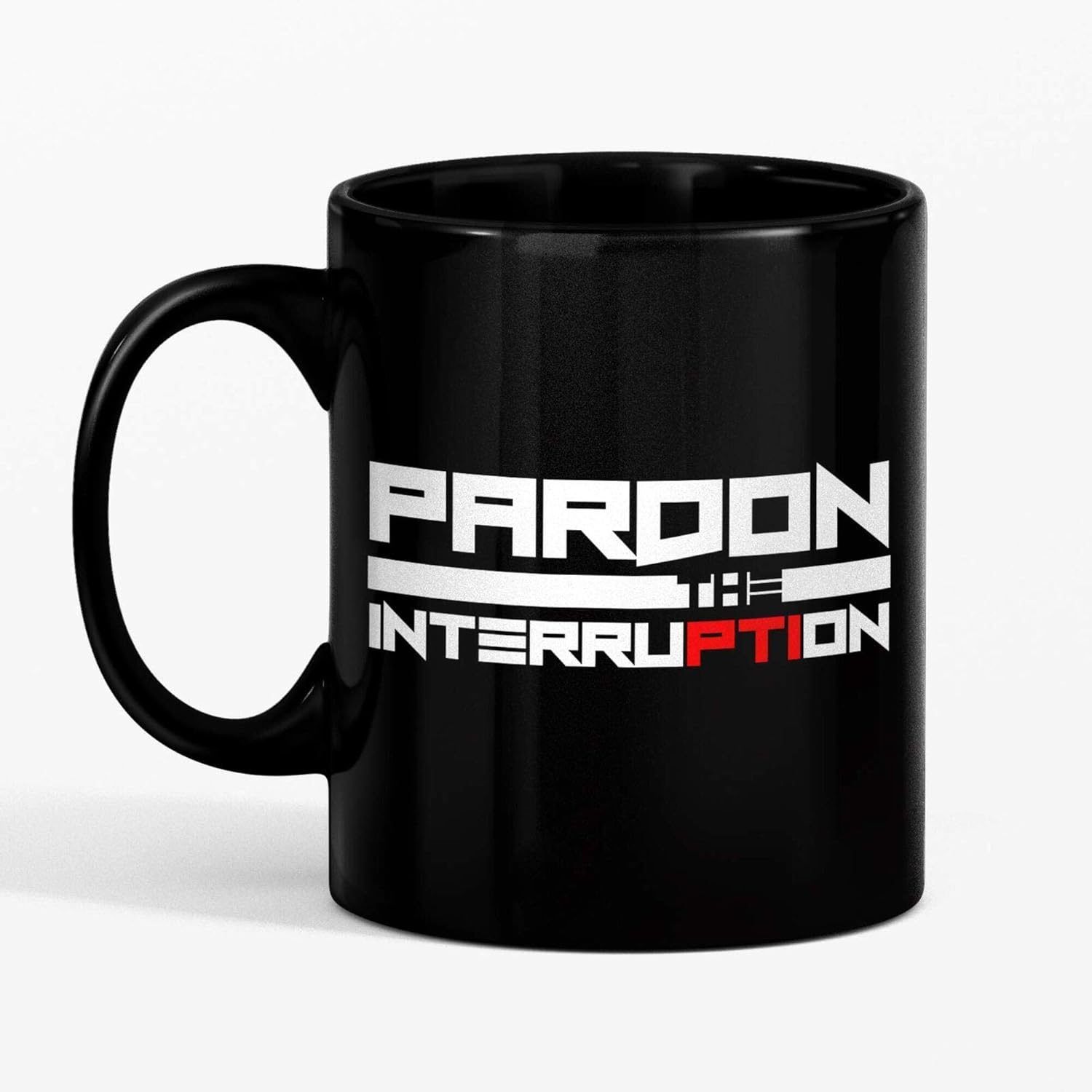 Amazon.com: Top New Desi PARDON THE INTERRUPTION MUG 15oz Unique Coffee ...