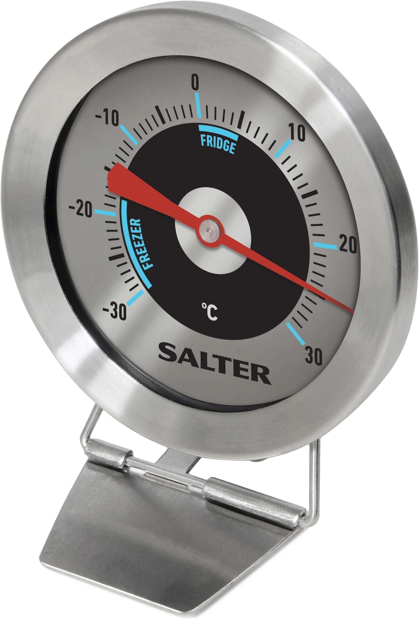 Twin Pack Fridge Freezer Thermometer Pack with Colour Coded ...