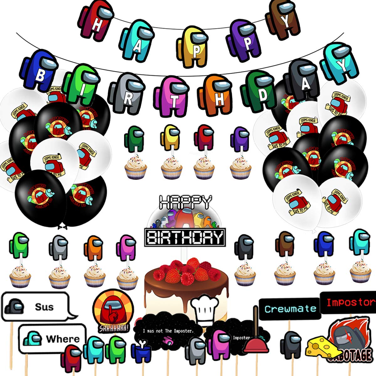 Buy Birthday Decoration Game Theme Happy Birthtest Asapday Banner Im buy-birthday-decoration-game-theme-happy-birthtest-asapday-banner-im