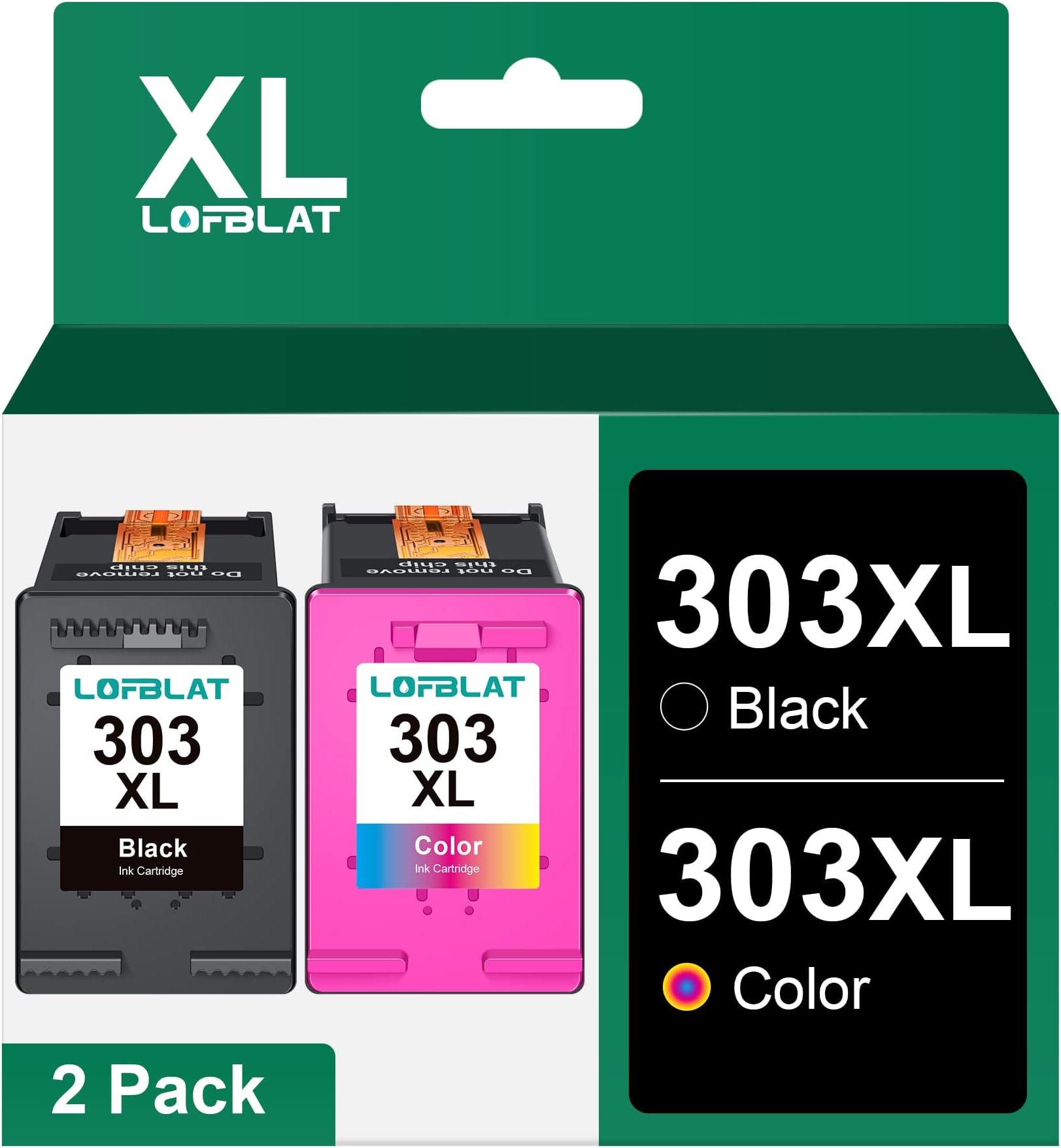 LOFBLAT 303XL Rigenerato per Cartucce HP 303XL 303 XL per Envy Photo ...