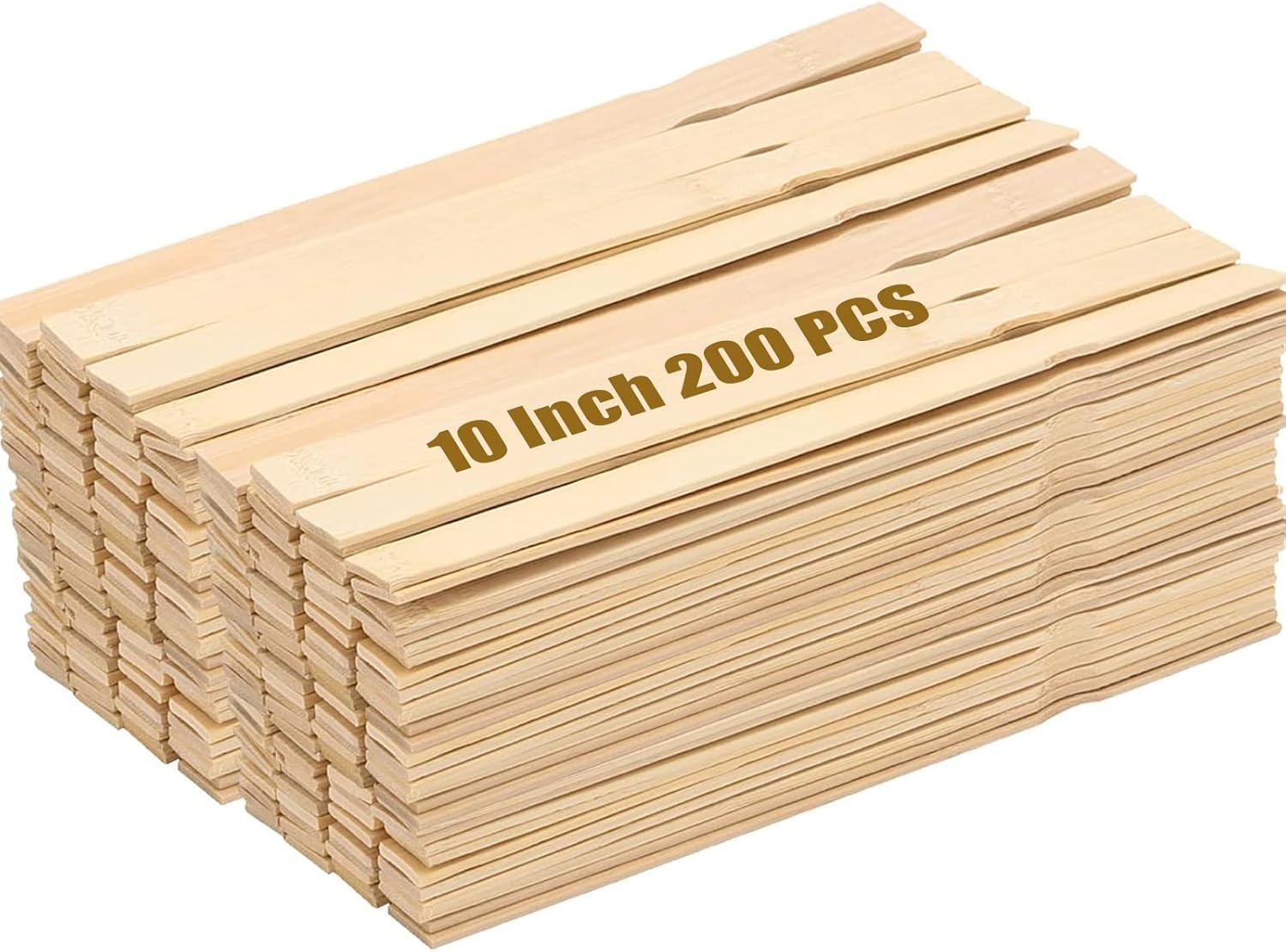 Amazon.com: ZOENHOU 200 PCS 10 Inch Paint Sticks, Premium Wooden Paint ...