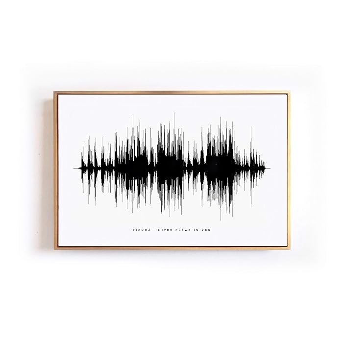 Buy Custom Sound Wave Art Print, Sound Wave Art Print, SIZE 16x20 ...