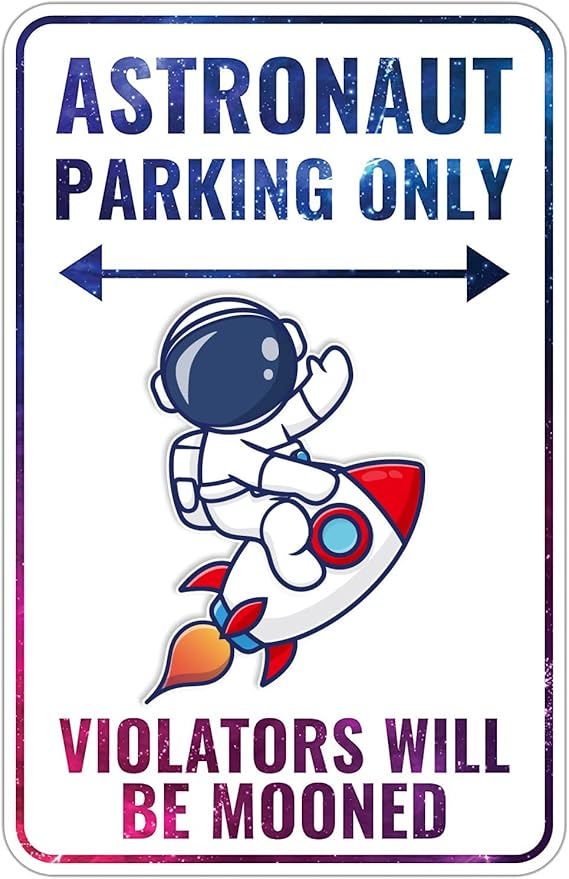 Amazon.com: Outer Space Room Wall Decor For Kids Astronaut Decorations ...