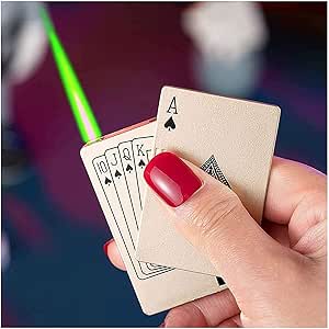 Amazon.co.jp: Cigar Lighter Gas Money Checkers Cardboard Shaped Gas ...