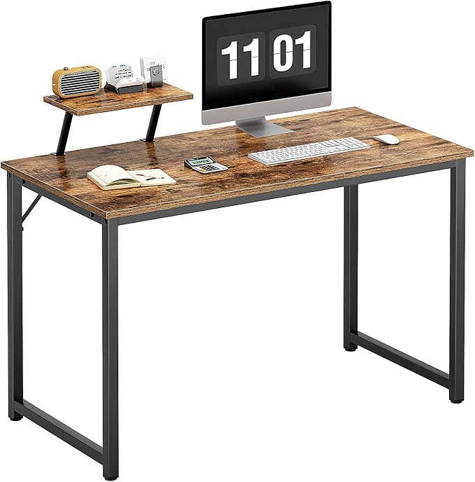 SDHYL Computer Desk, 40 Inch Small Home Office Desk, Student Writing ...