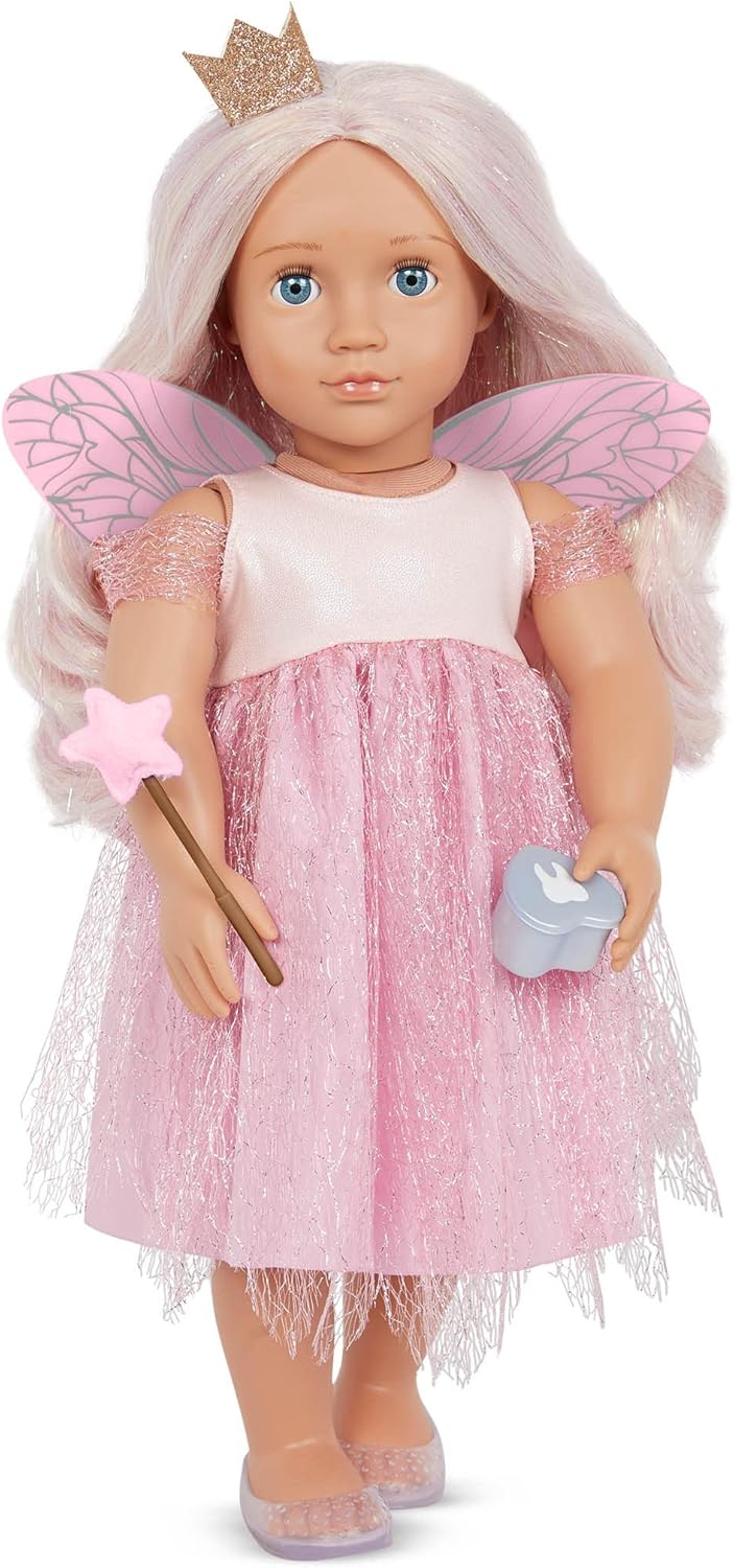 Our Generation Tooth Fairy Doll Twinkle - Movable 46 cm Doll with ...