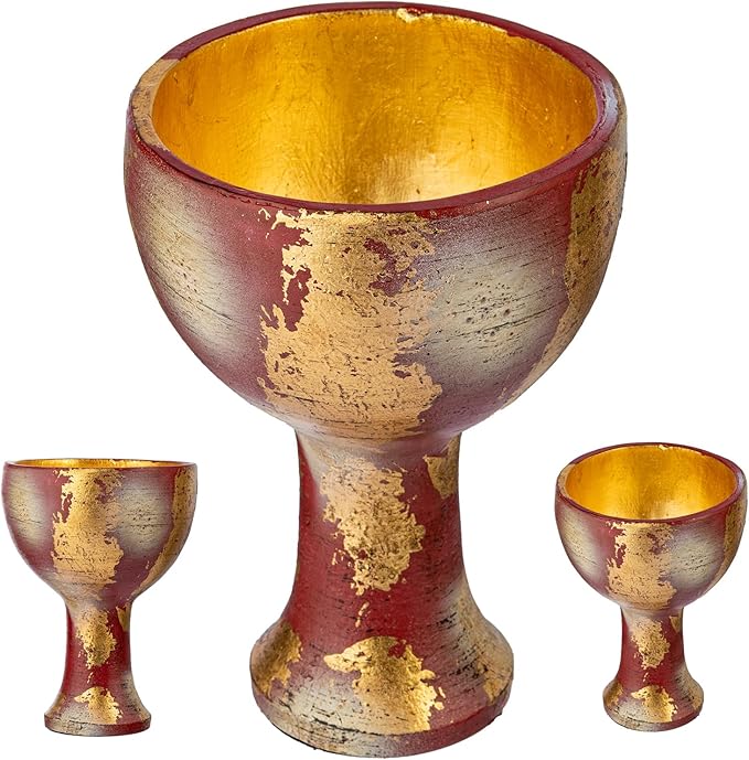 Amazon.com: Troopercos Holy Grail Cup Chalice Costume Cosplay ...