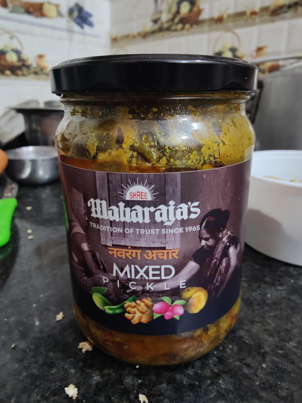 Shree Maharaja's Mix Pickle 300gm - Farm Fresh, Home Made Recipe ...