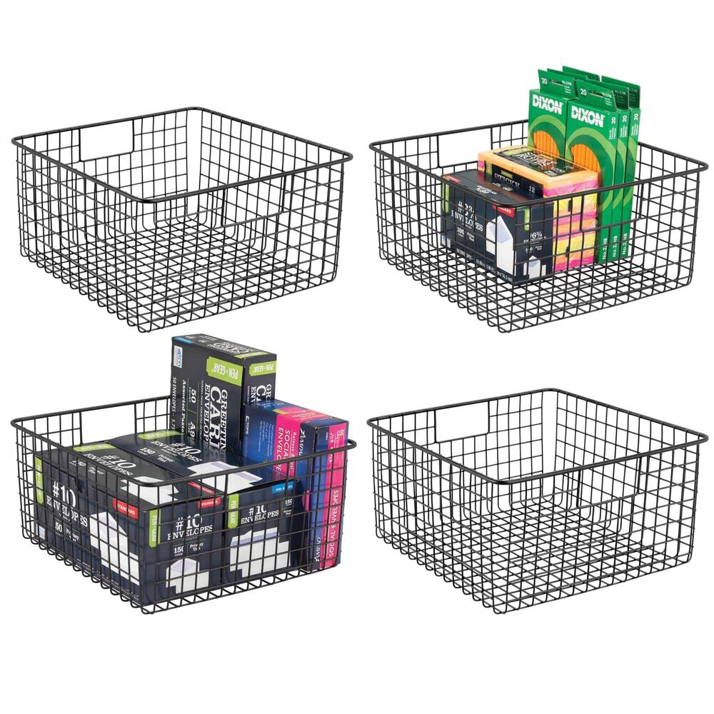 Brand New Job Lot Pallet - Office Storage Baskets with Handles (Set of – Jobalots