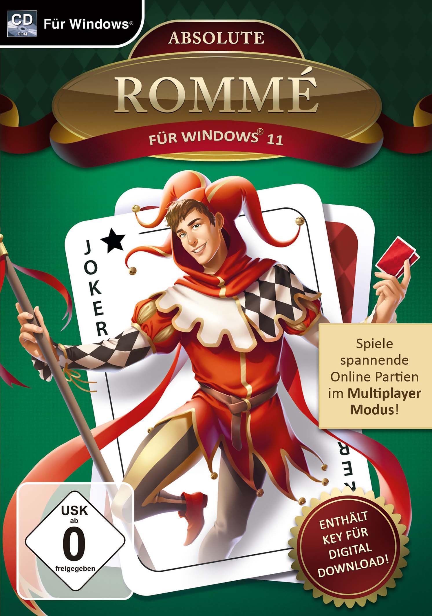 Absolute Rommé für Windows 11 (PC) : Magnussoft: Amazon.de: Games