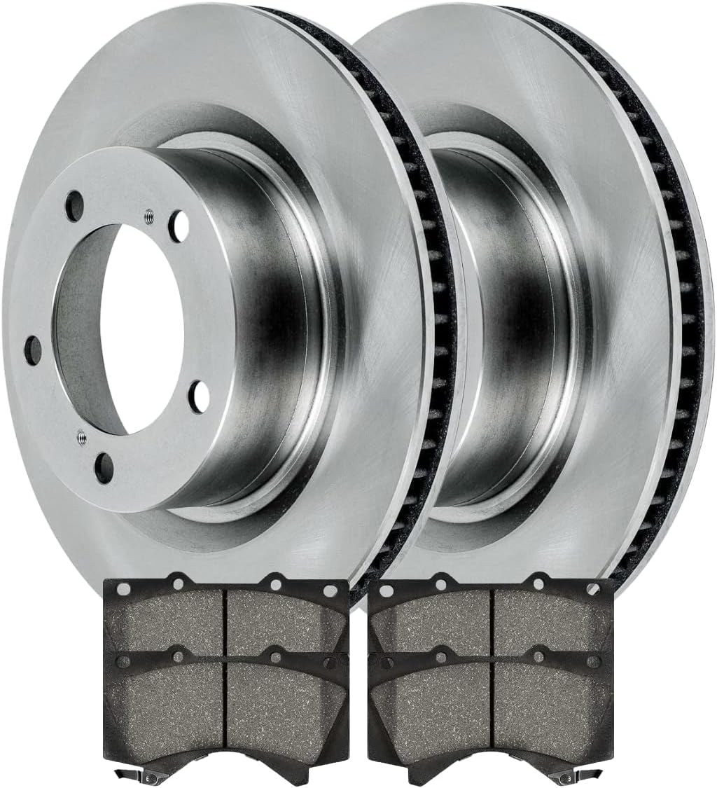 Amazon.com: Detroit Axle - Rear Brake Kit for Toyota 2022-2023 Tundra Lexus LX600, 2023 Sequoia ...