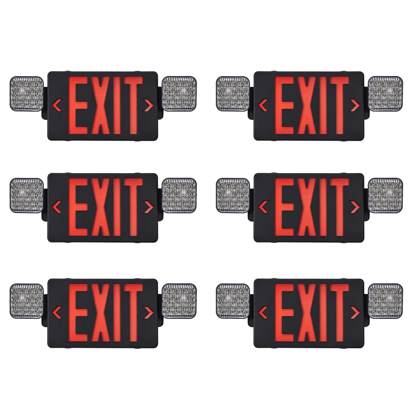Snapklik.com : TANLUX Black Exit Sign