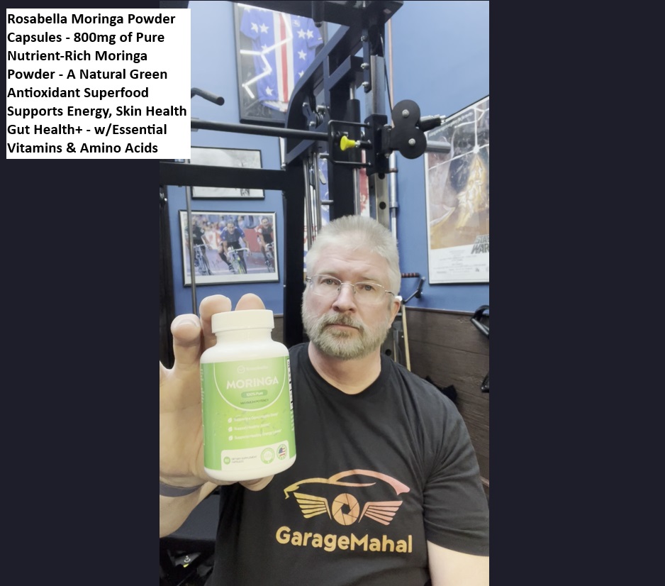 Watch Rosabella Moringa Powder Capsules 800mg on Amazon Live