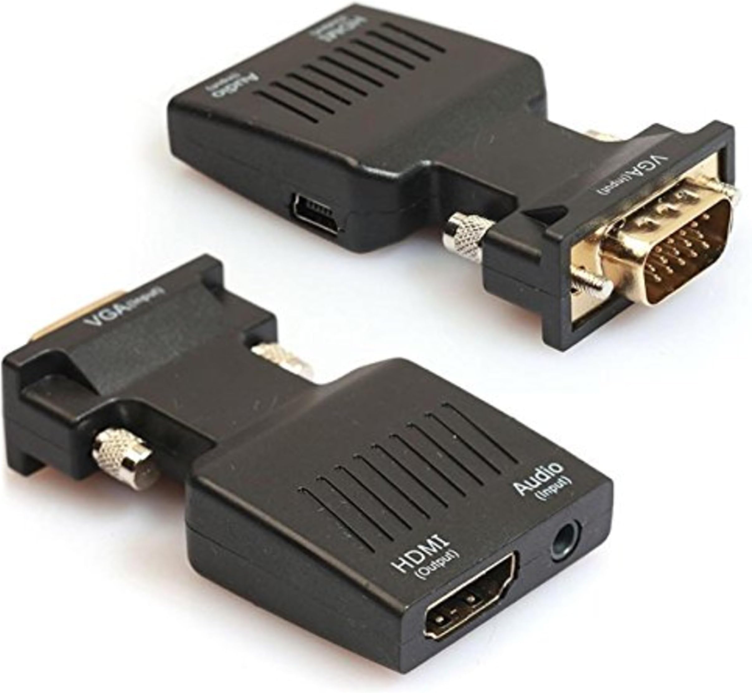 ikis 15-pin Portable VGA to hdmi Adapter/Converter with Audio (Old PC ...