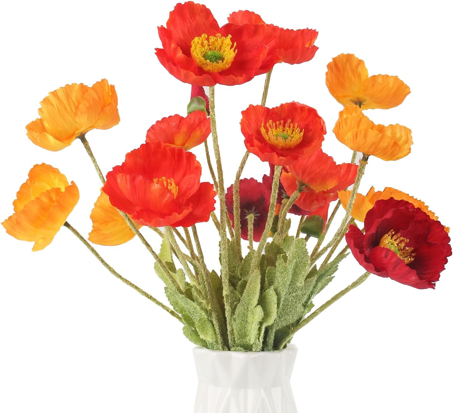 Amazon.com: 26" Mini California Poppy Spray Yellow (Pack of 12) : Home ...