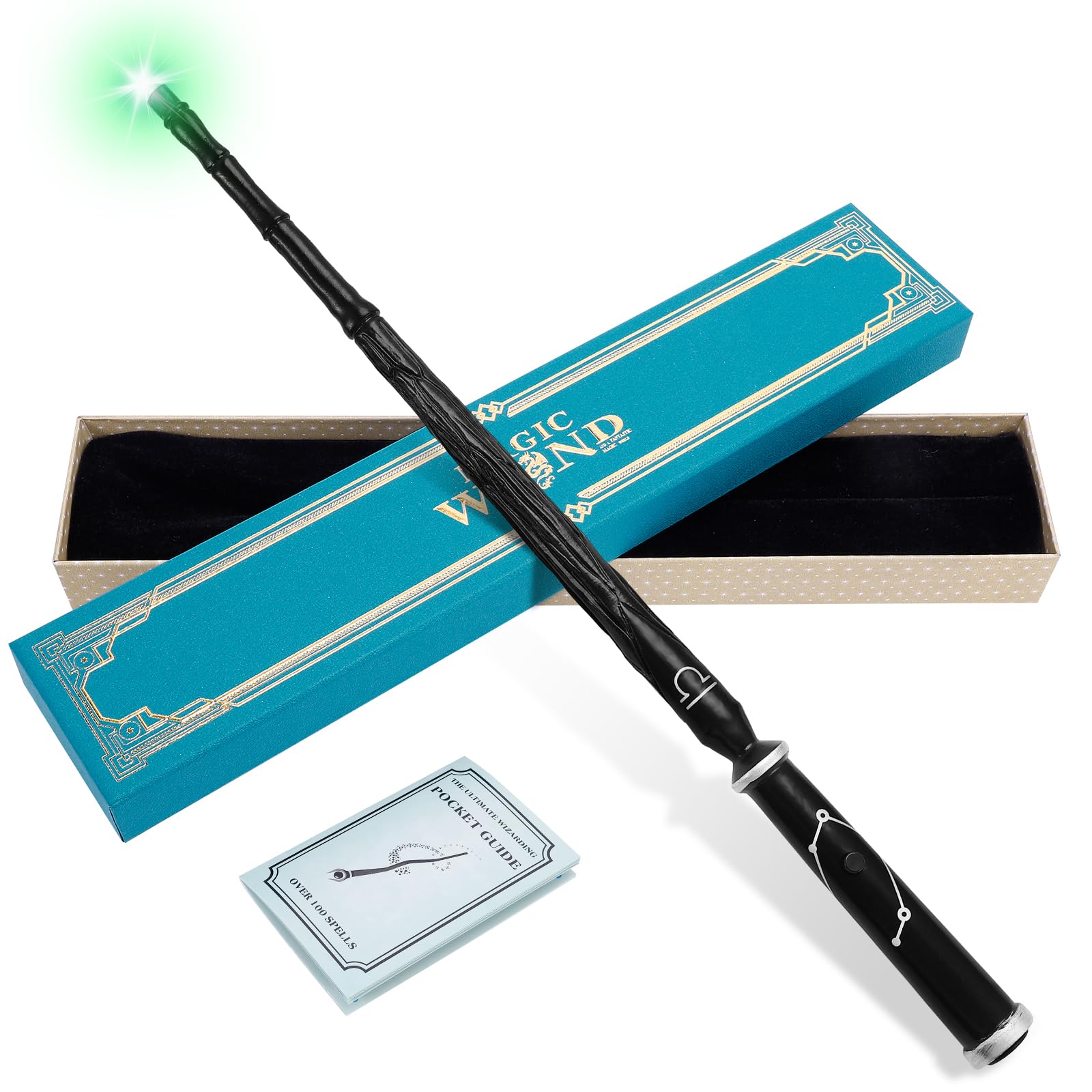 Amazon.com: Light Up Wizard Magic Wand with 5 Light Colors ...