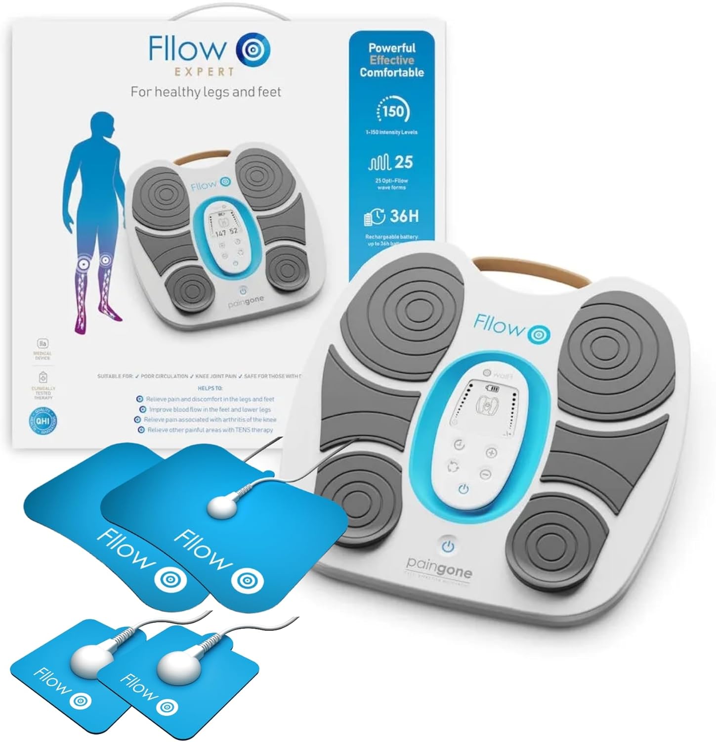 Amazon.com: Paingone Fllow EMS Medical Device - Circulation Stimulator ...