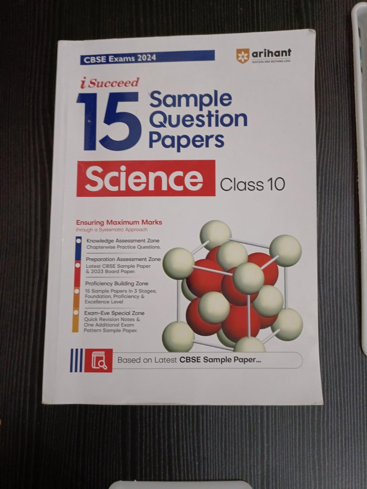 Arihant CBSE Sample Question Paper Class 10 Science Book For 2024 Board ...